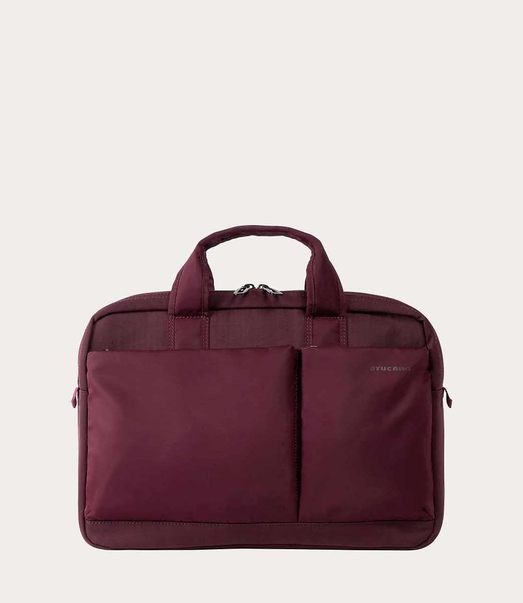 TUCANO BPB1314-BX Piu Laptop Computer Bags & Cases – Burgundy | Laptops ...